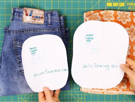 How To Sew A Turtle Mop [free Turtle Mop Pattern] ⋆ Hello Sewing