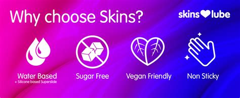 Skins Sex Lube Water Based Lube Tingle Lube And An Anal Lubricant