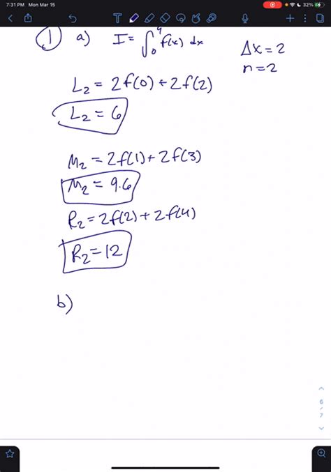 SOLVED Let I F X Dx Where F Is The Function Whose Graph Is Shown A Use The Graph