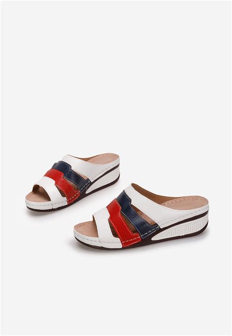 Ανατομικεσ παντοφλεσ Triseda λευκά Zapatos