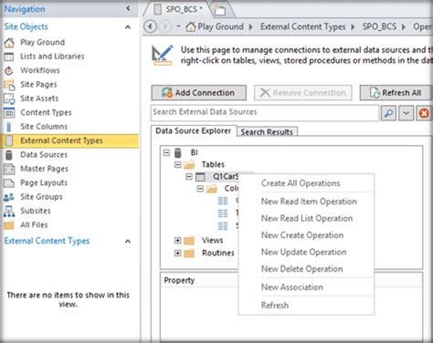 integrate azure sql db with sharepoint online as an external list using