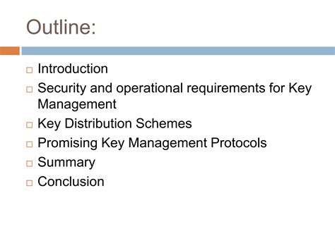 key management techniques in wireless sensor networks pptx