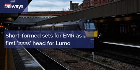 Short Formed Sets For Emr As First 222s Head For Lumo