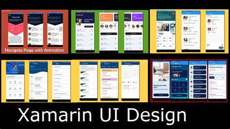 xamarin ui design ui design design beautiful