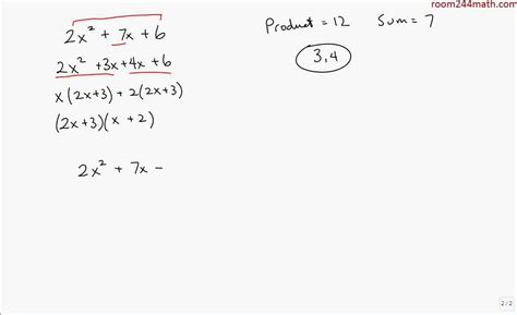 31 Factoring Polynomial Expressions Youtube