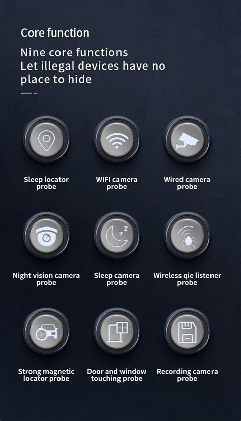 Buy Wholesale China Radio Frequency Signal Detector Camera Detection Hidden Camera Scanner