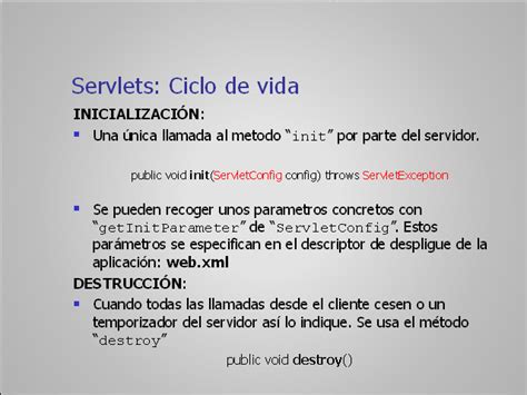 servlets y jsps