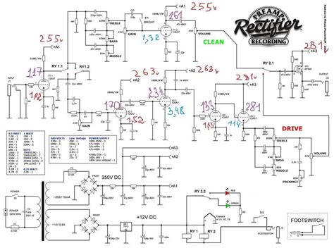 An Inside Look At The Mesa Boogie Triple Rectifier Schematic