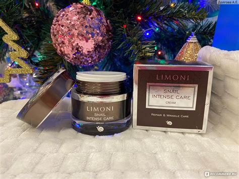 Крем для лица Limoni Интенсивный с экстрактом секреции улитки SNAIL ...