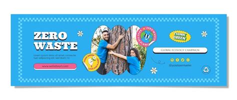 Free Vector Flat Design Ecology Concept Twitter Header