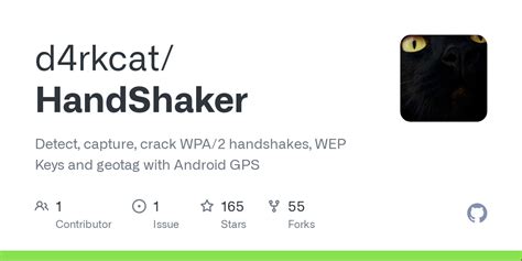 GitHub D Rkcat HandShaker Detect Capture Crack WPA Handshakes WEP Keys And Geotag With