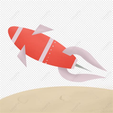 만화 손으로 그려진 로켓 발사 공간 Png 일러스트 무료 다운로드 Lovepik