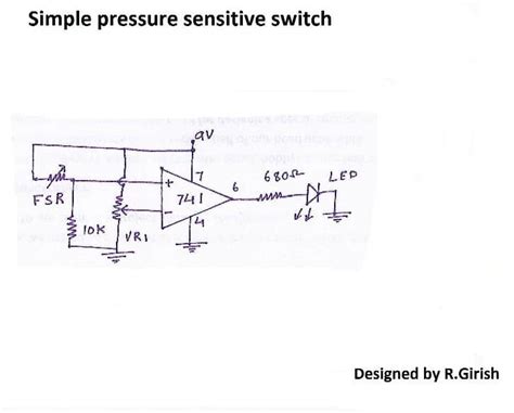 Force Sensing Resistor Circuit Explained Homemade Circuit Projects