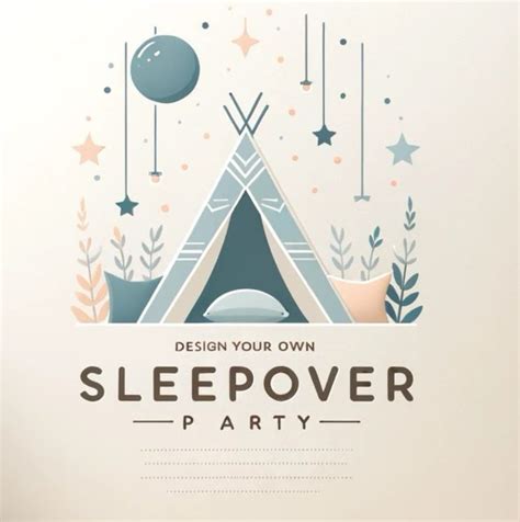 Design Your Own Theme Sleepover Party Shop