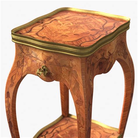 历史路易十五表 3d模型 39 Fbx Max Obj Free3d