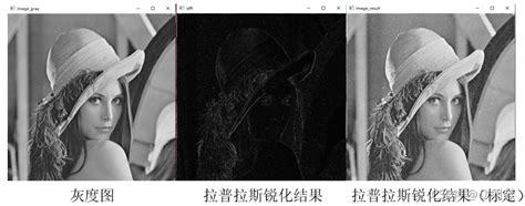 C Opencv数字图像处理：频率域滤波 拉普拉斯滤波（锐化）opencv的拉普拉斯滤波调用 Csdn博客