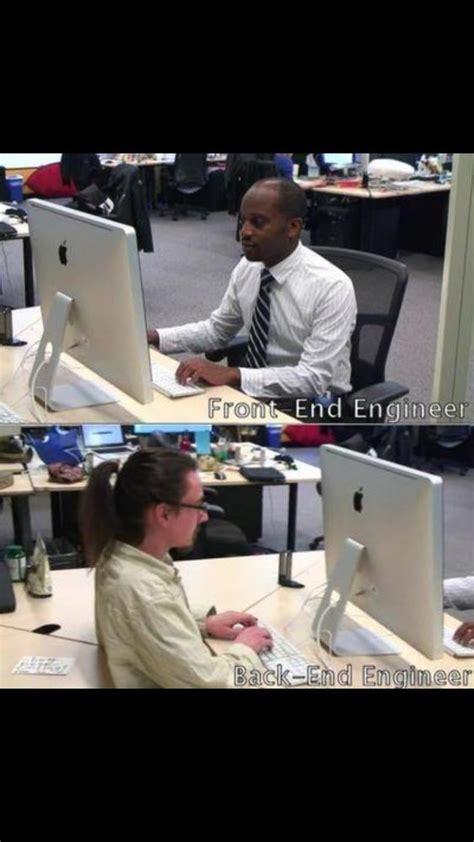 Developers 😂😂frontend Vs Backend Devrant