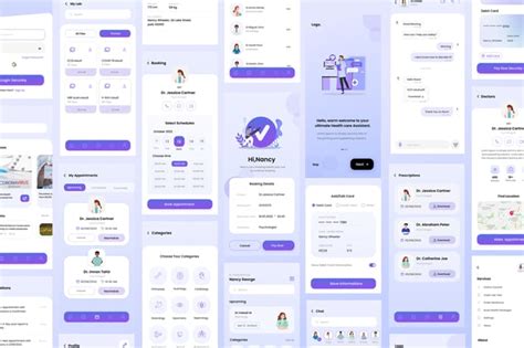 Doccare App Uikit Ux And Ui Kits Ft Uikit And Doctor Envato