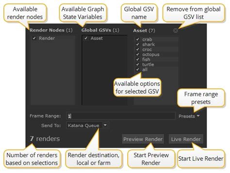 Starting Multiple Renders