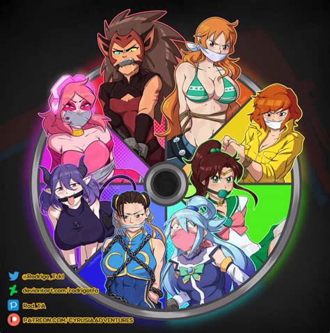 Wheel Of Anime Bondage By Rodrigotfa On Deviantart