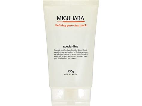Очищающая маска для жирной и проблемной кожи MIGUHARA Refining pore ...