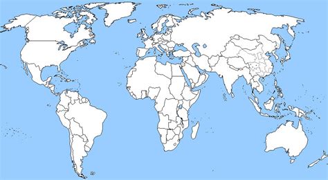 Blank Map Of World 1936 Old Maps 1936 Efrt