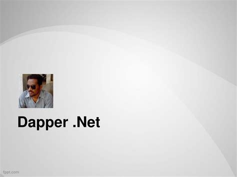 PPT Dapper Net PowerPoint Presentation Free Download ID 5995829