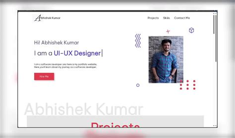 abhishek kumar on linkedin portfolio website html css webdevelopment achievements passion…