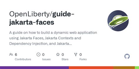 Github Openlibertyguide Jakarta Faces A Guide On How To Build A Dynamic Web Application