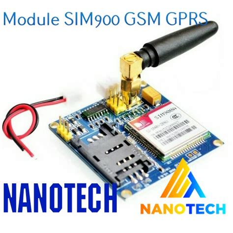 Jual Sim900a Module Sim900 Gsm Gprs Shield Serial Sim 900a For Arduino