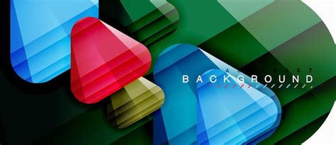 Premium Vector Geometric Abstract Background Triangles