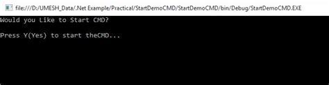 How To Start A Process CMD Using Console Application In Asp Net D F O Solutions