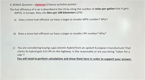 Solved BONUS Question Optional Bonus Activities Chegg Com