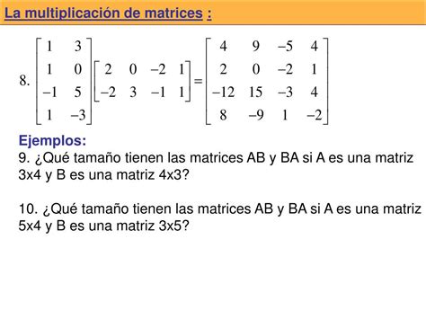 Ppt Álgebra De Matrices Powerpoint Presentation Free Download Id 3447018
