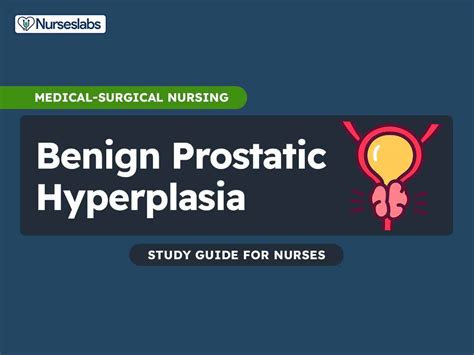 Benign Prostatic Hyperplasia Bph Investigations