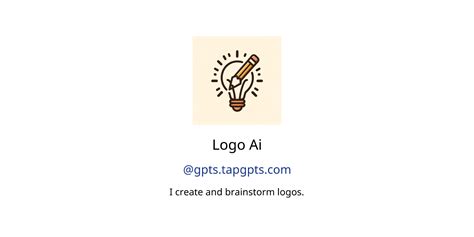 Logo Ai Gpts Features And Functions Examples And Prompts Gpt Store