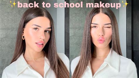 Back To School Makeup Tutorial Easy Youtube