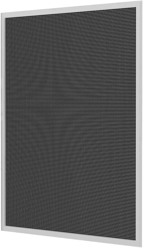 Fully Assembled Pre Framed Extruded Custom Full Window Screen Fs1