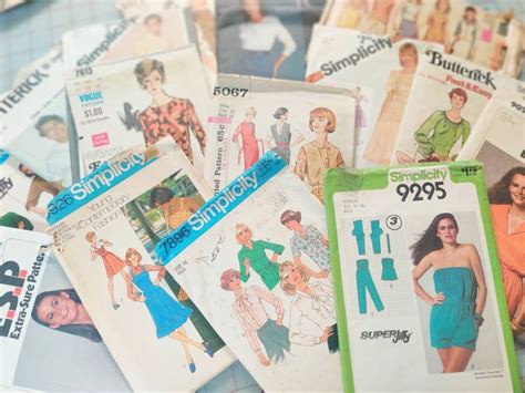 Vintage Retro Sewing Pattern Bundles Thanks I Made Them Sew Can
