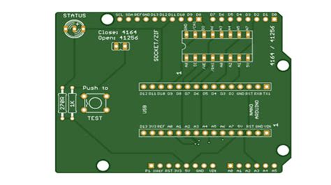 Dram Tester With Arduino PCB Webshop HeinPragt Nl