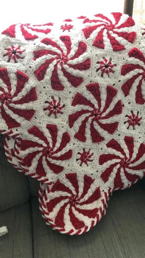 Crochet Pattern For Peppermint Blanket At Kelly Mcneill Blog
