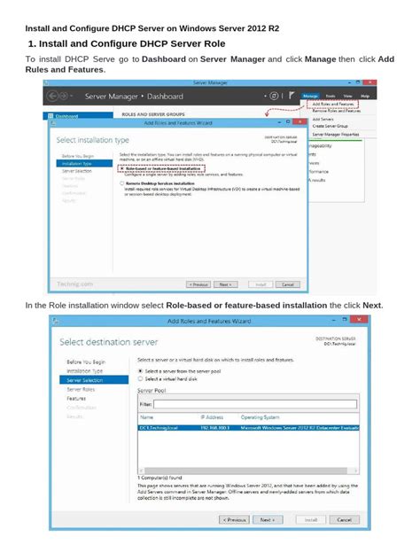 06 install and configure dhcp server on windows server 2012 r2 1
