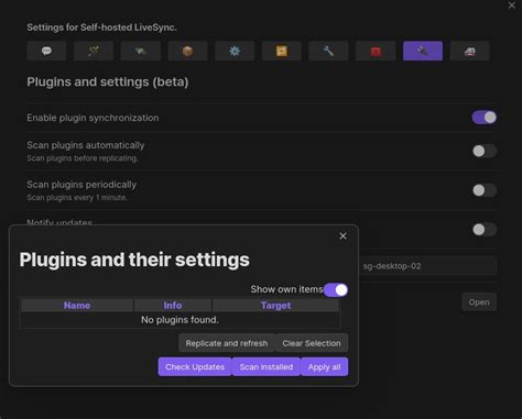 Plugins Settings Are Broken After Upgrading To 01715 · Issue 164