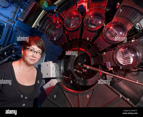 Sam Chong British Chemist Chong Is Pictured By The X Ray Diffractometer On Beamline I11 At