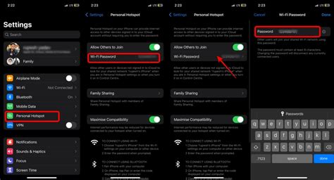 How To Change The Hotspot Name Password On An IPhone