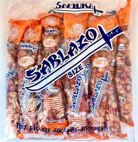 Samura Spicy Hot Japanese Style Peanuts Cacahuate Estilo
