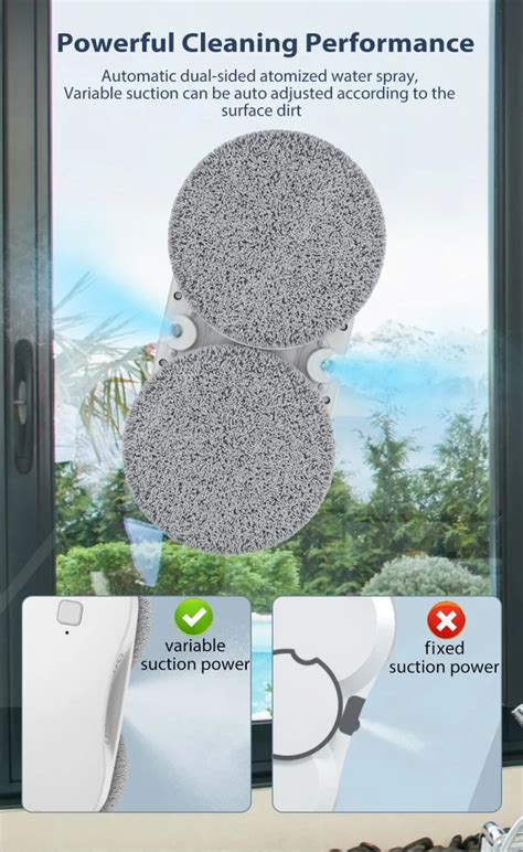 Electric Window Cleaner Automatic Smart Windows Cleaner 4 In 1 Cleaning