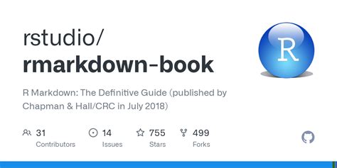 Rmarkdown Book06 Textrmd At Main · Rstudiormarkdown Book · Github