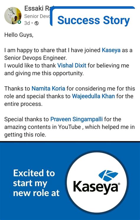 Praveen Singampalli On Linkedin Ps Devops 104 Comments