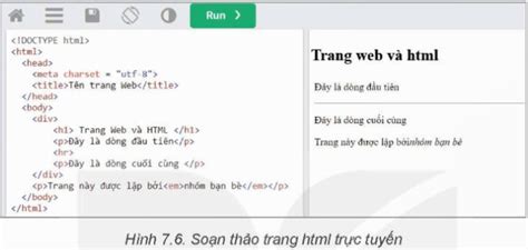 BÀi 7 Html VÀ CẤu TrÚc Trang Web Kntt Cs And Ict